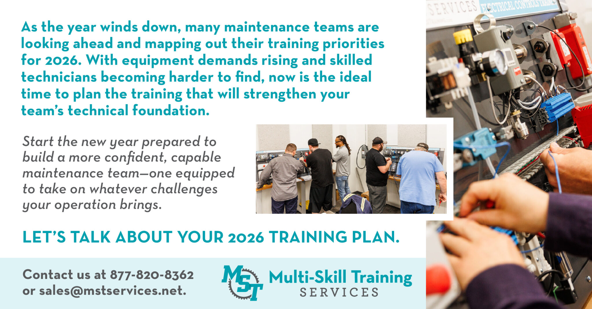 Let's Talk About Your 2026 Training Plan! - Multi-Skill Training ...